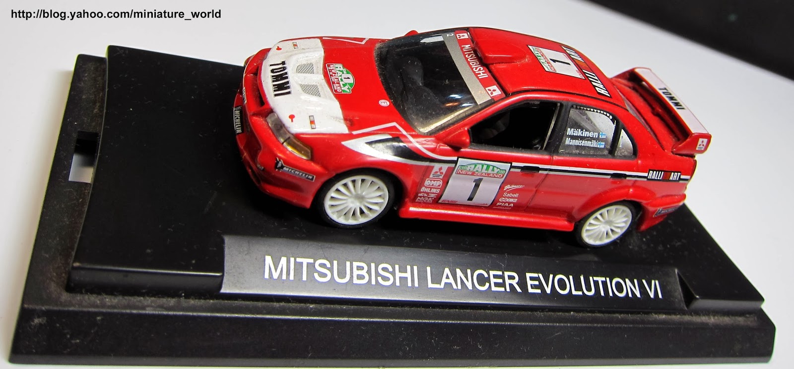 CLK's Model Car World * 車天車地 CLK: CARISMA - MITSUBISHI LANCER EVOLUTION ...