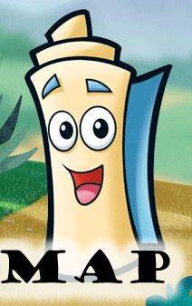 Personajes: Mapa Dora la exploradora :: Dora la exploradora