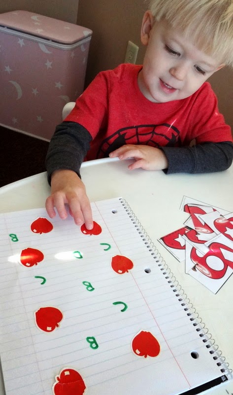 Mom's Tot School: A is for Apples!