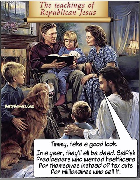 Gospel Messenger: More Republican Jesus