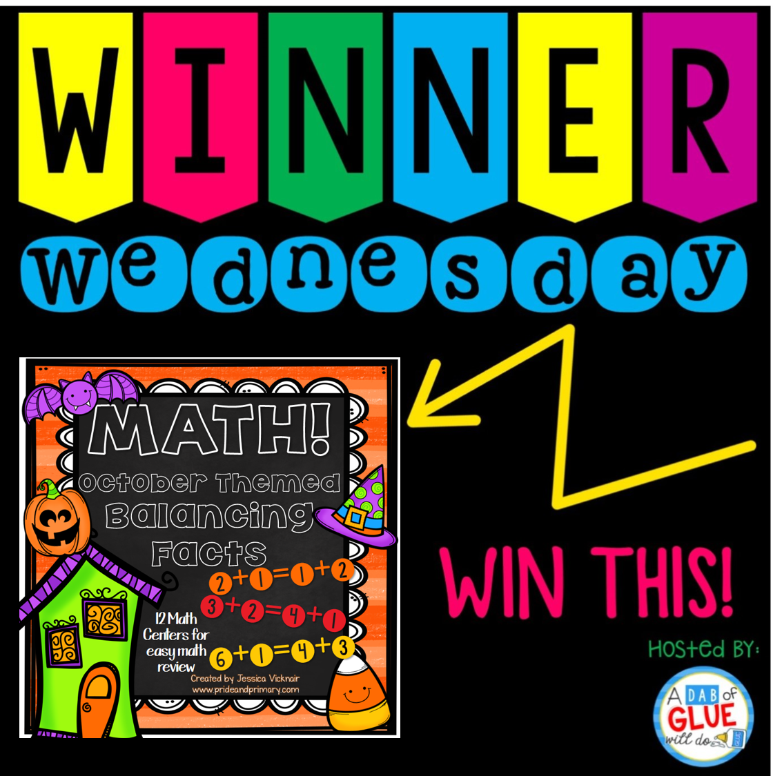 Winner Wednesday! {Happy October} - Tech and Teachability