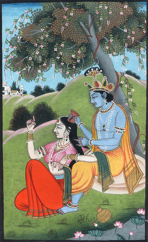 Shrimati Radha-devi : Detailed Description of Divine Form of Radha
