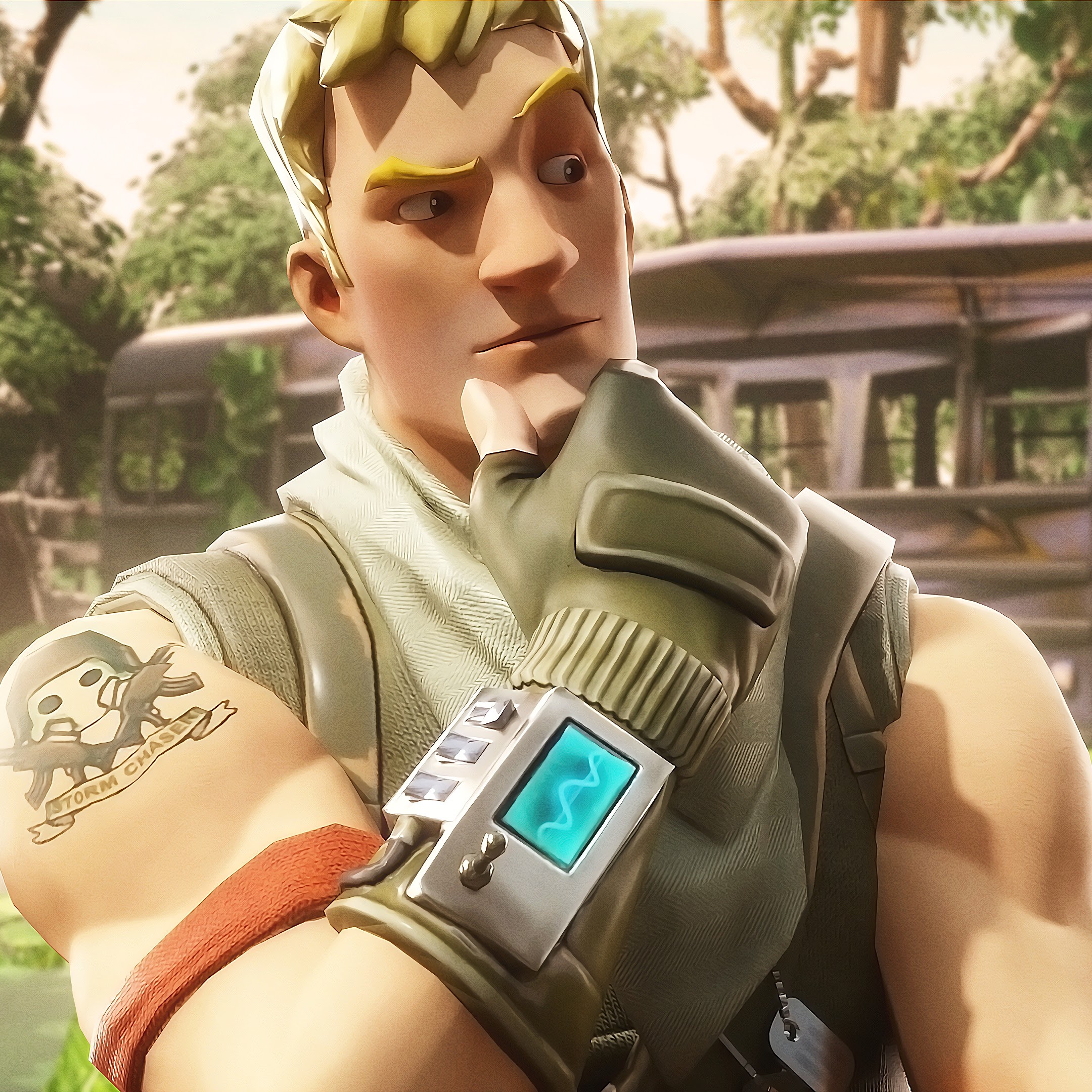Fortnite, Jonesy, 4K, #282 Wallpaper iPhone Phone
