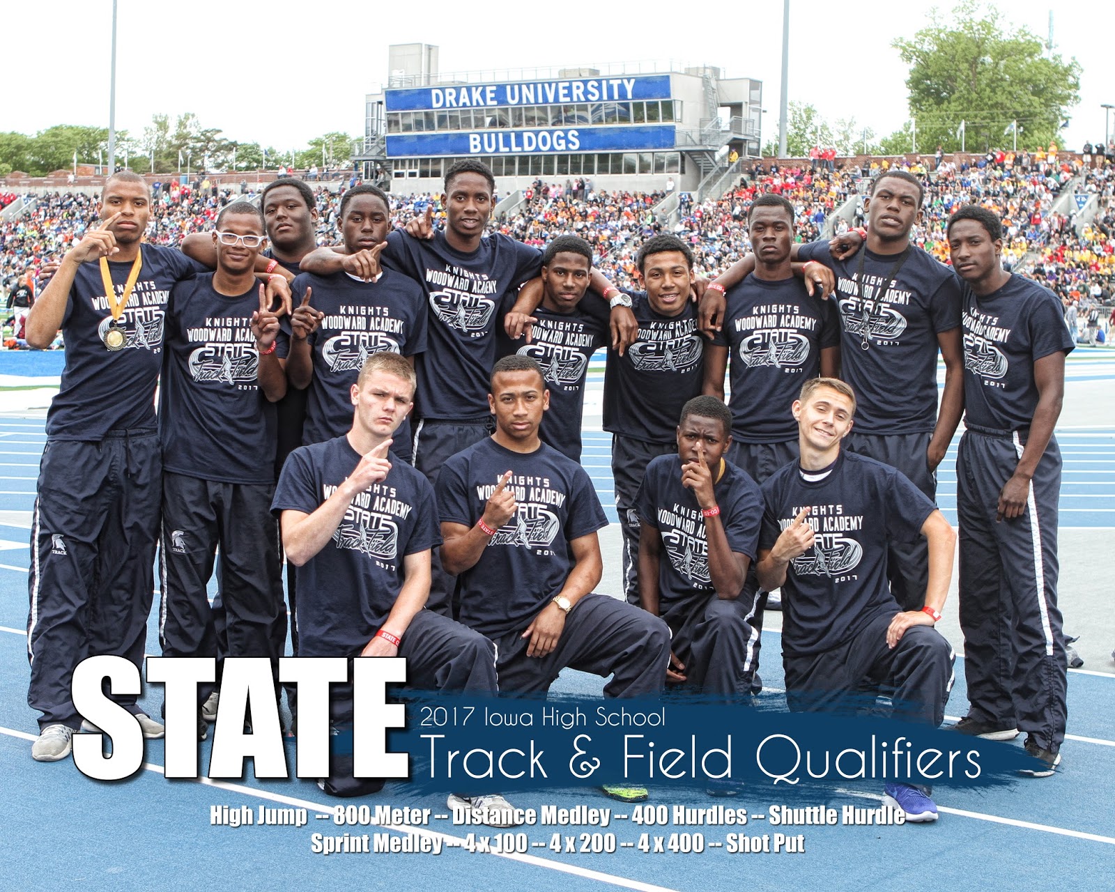 Woodward Academy Knights: Track & Field Season Recap 2017 // Video