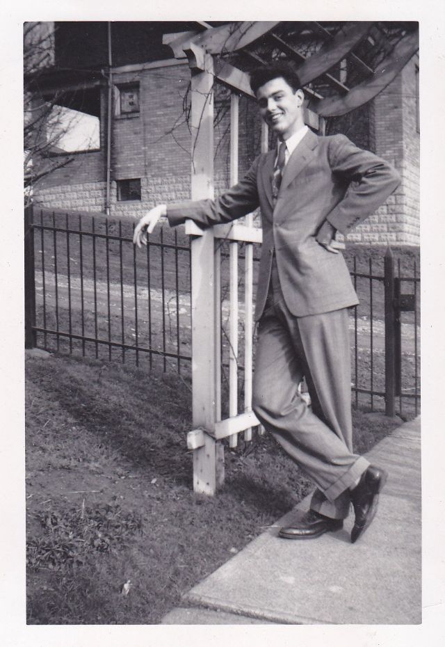 Cool Snapshots That Defined Men's Fashion in the 1940s ~ Vintage Everyday