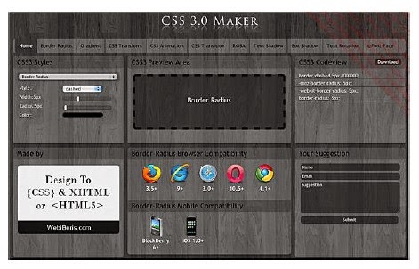 Los generadores CSS en línea - APRENDIENDO HTML5 Y CSS3