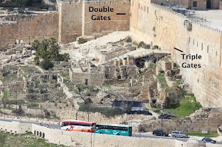 Jerusalem - Hulda Gates
