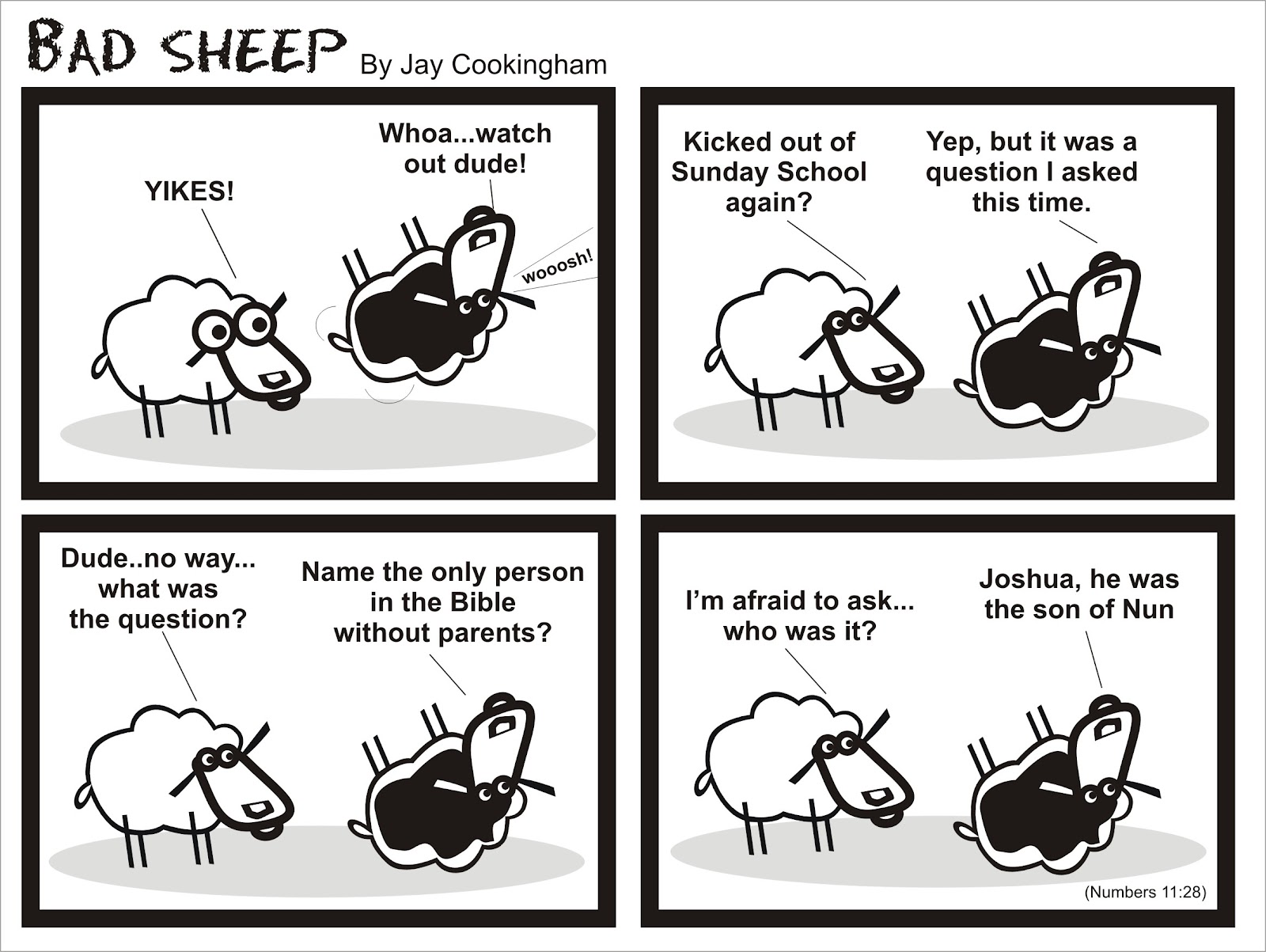 badsheep: Early Strips