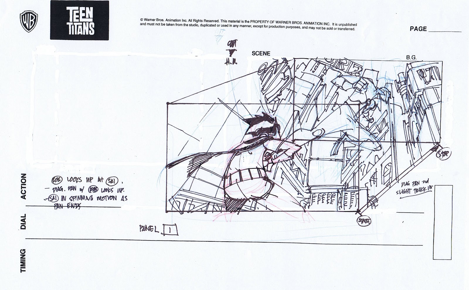 TEEN TITANS:TROUBLE IN TOKYO: ROBIN VS. SAIKOTEK