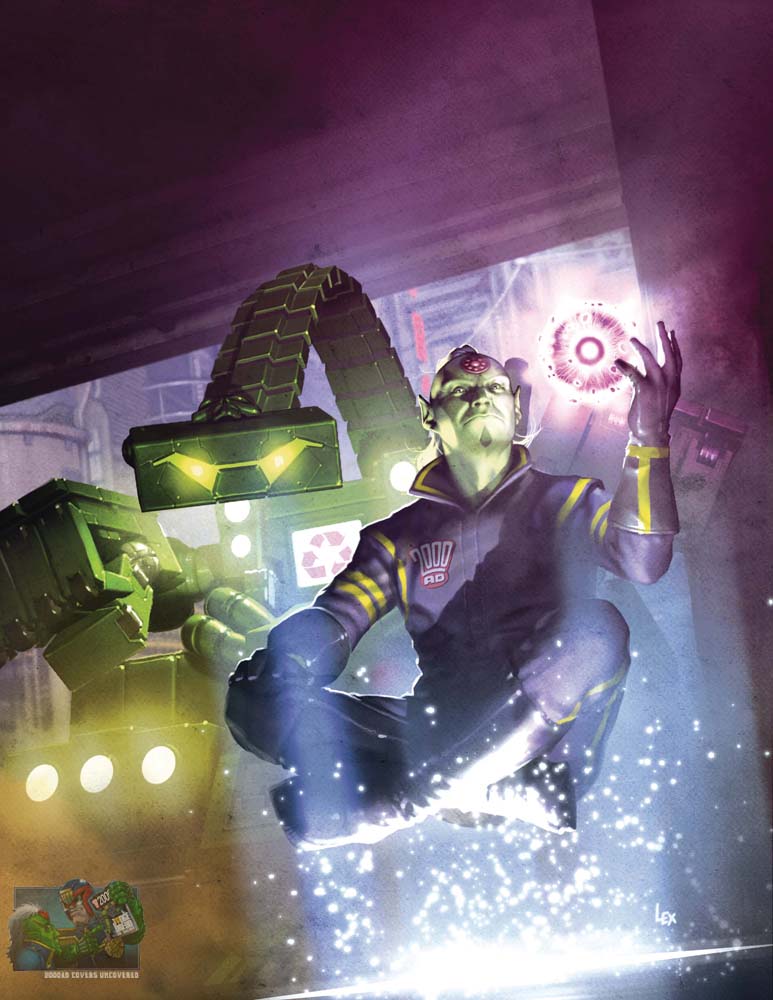 2000AD Covers Uncovered: Alex Ronald - Alien Threat!