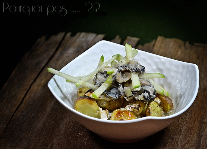 Pourquoi pas .... ??: Huîtres marinées au cidre - À peine cru (Stéphane ...