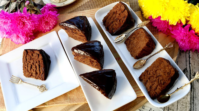 Josephine's Recipes : Chocolate Sponge Cake Recipe With Dark Chocolate ...