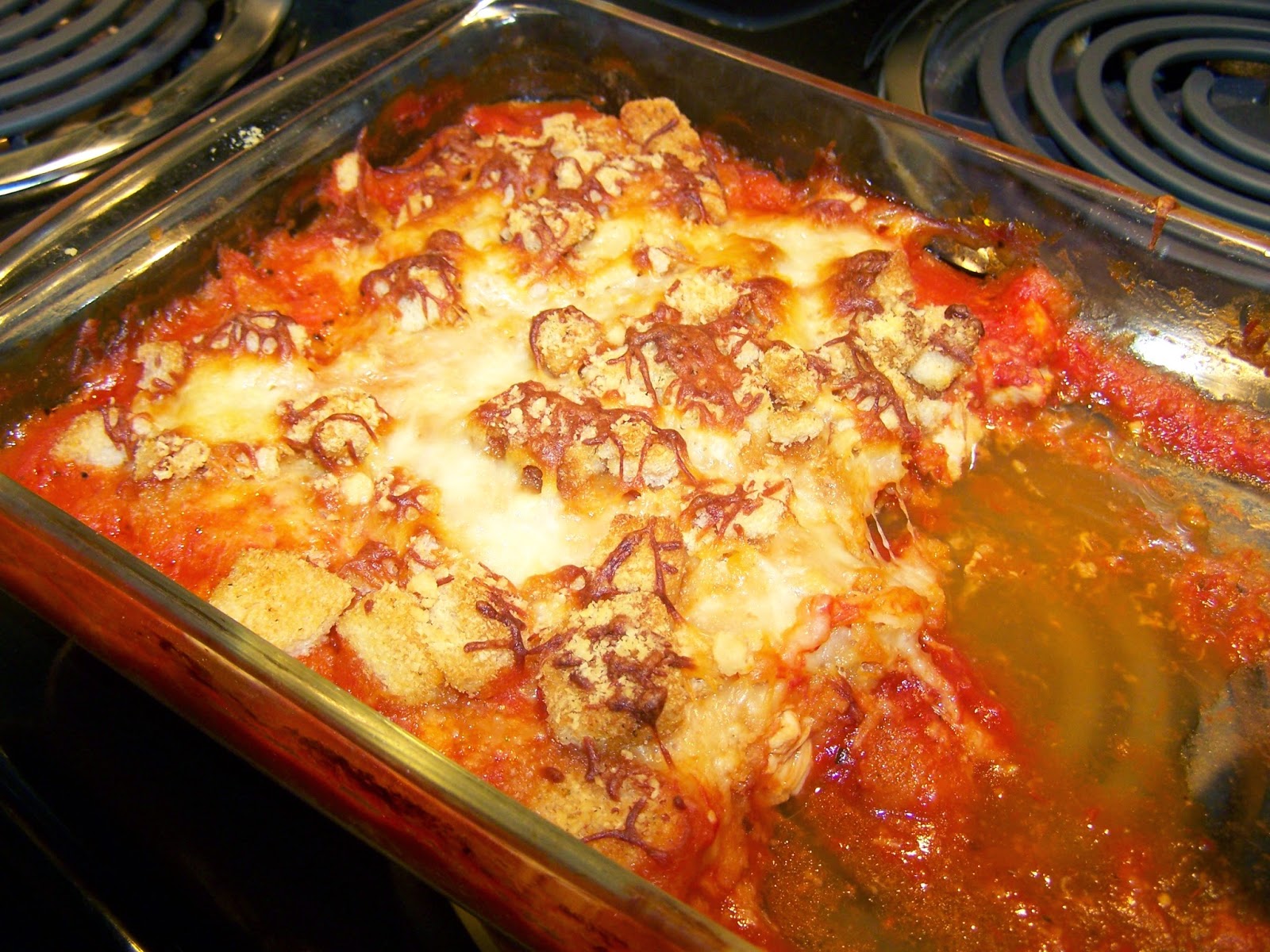 Good Food, Good Friends Recipe Blog: Chicken Parmesan Casserole