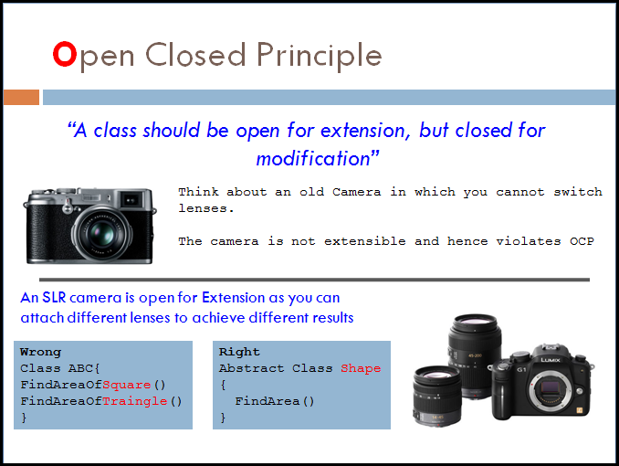 The Technologist In You!!: SOLID Principles - A Quick Introduction The Technologist In You!!: SOLID Principles - A Quick Introduction