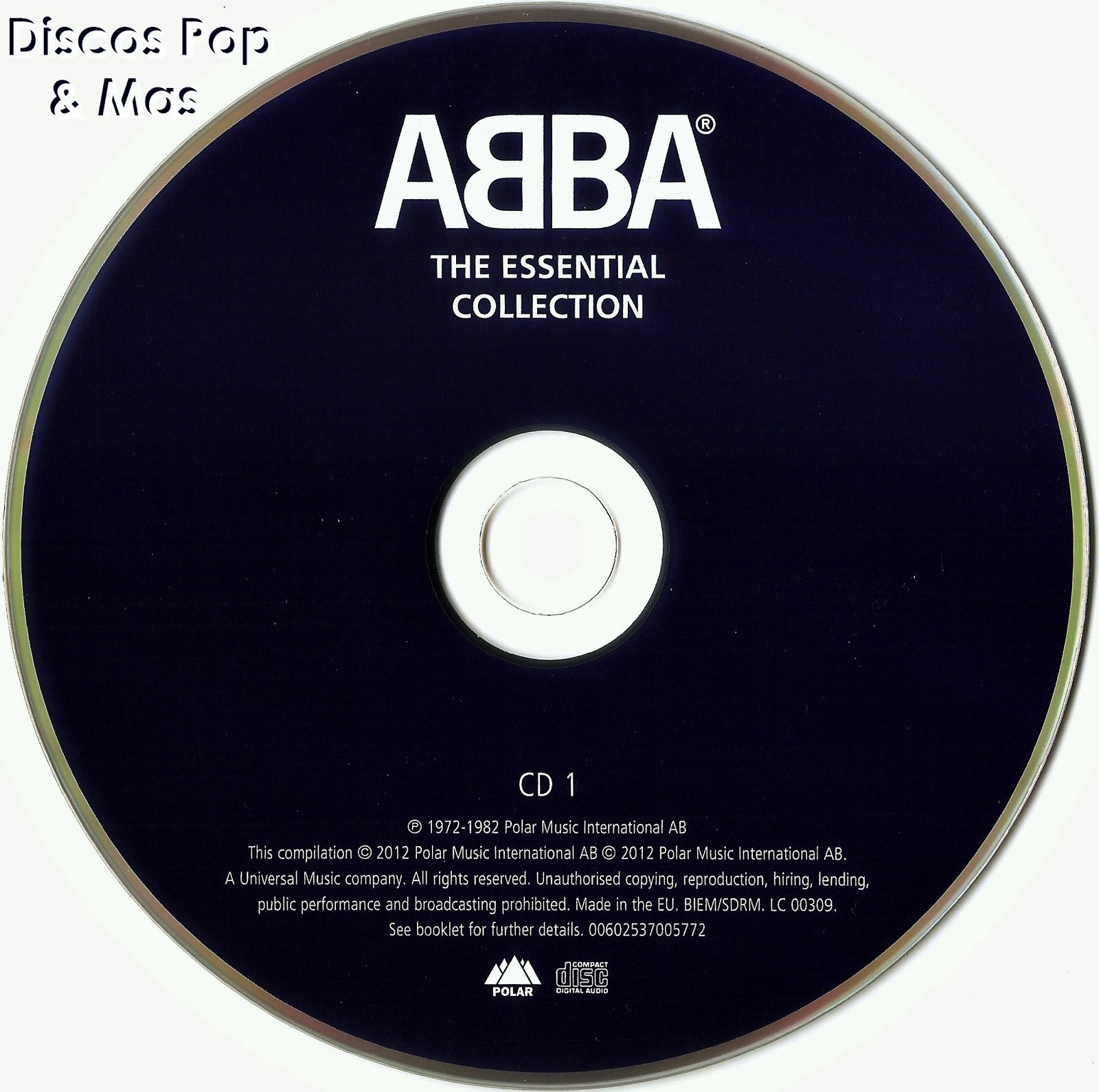 Discos Pop & Mas: ABBA - The Essential Collection