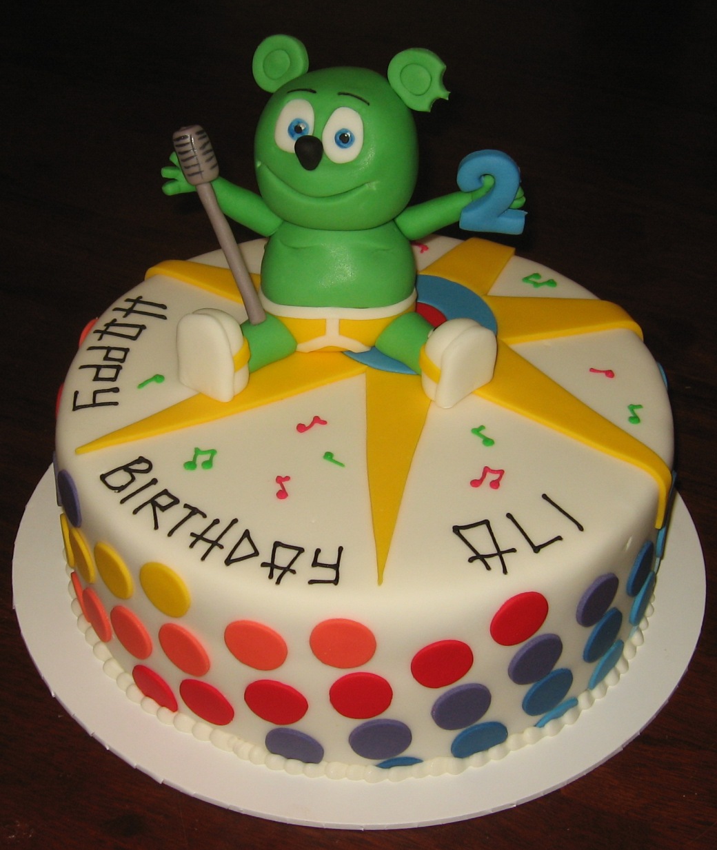 Let Them Eat Cake: Gummy Bear Cake