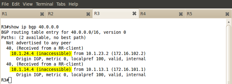 Hacking Cisco: Lab 129 - BGP Next-Hop using Next-Hop-Self
