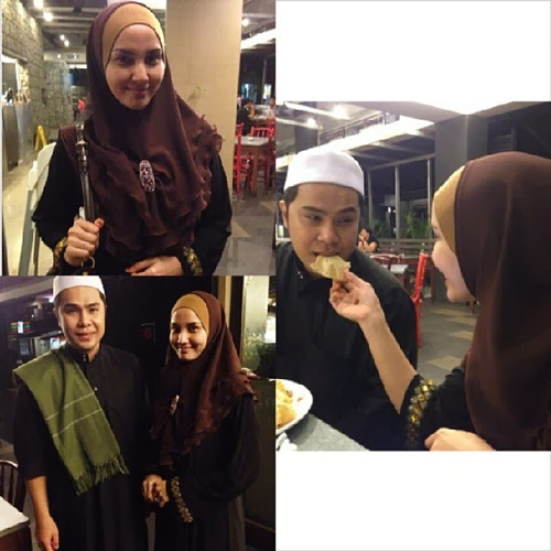 15 Gambar Terkini Adam AF dan Fiza Elite