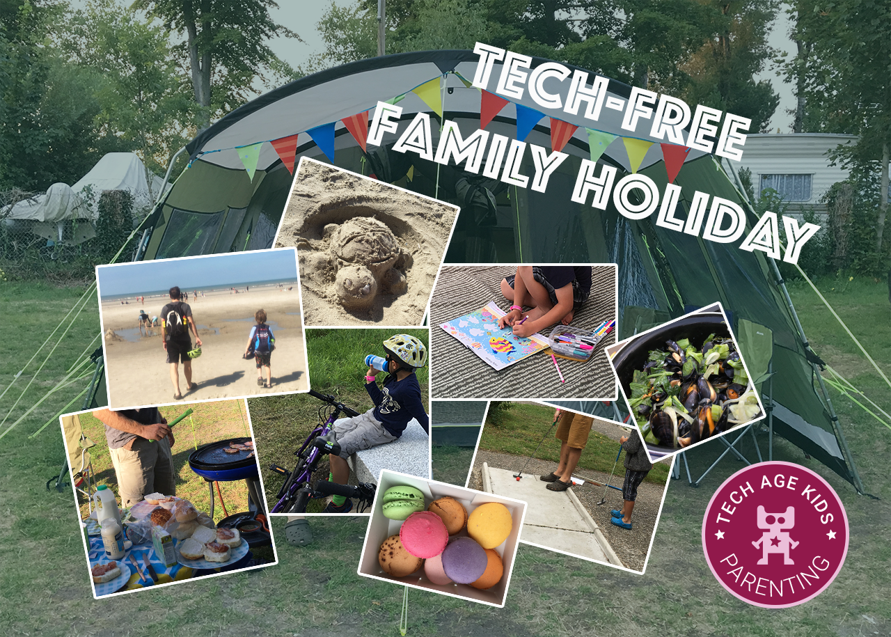 Our Tech-Free Family Camping Holiday | Tech Age Kids | Technology for ...