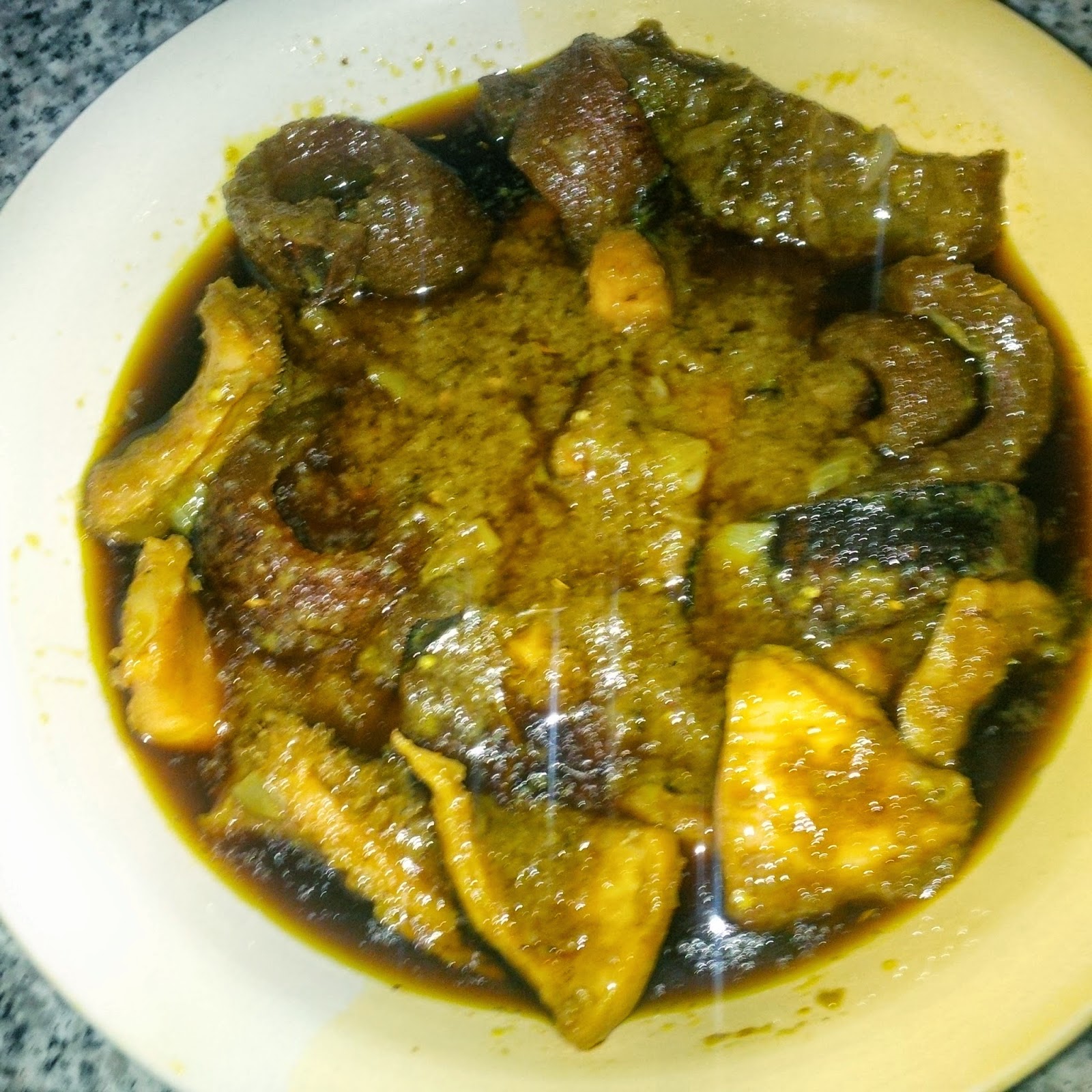 Anuoluwapo's: Anuchef: Ofada (ayamase) sauce