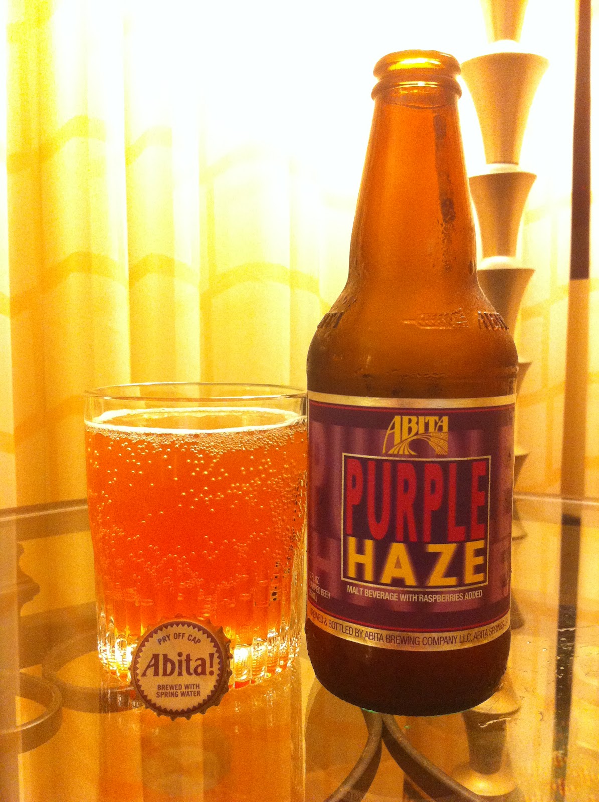 NorCal Beer Blog: Abita Brewing Company Purple Haze Raspberry Wheat Brew