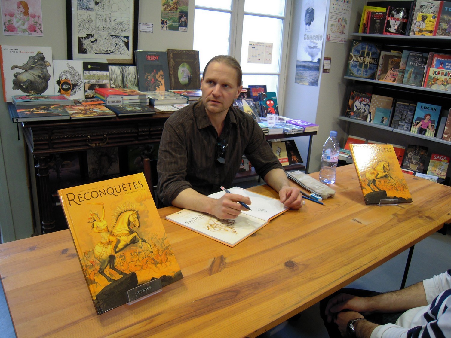 dedicacedebd: dédicace , françois Miville-Deschenes