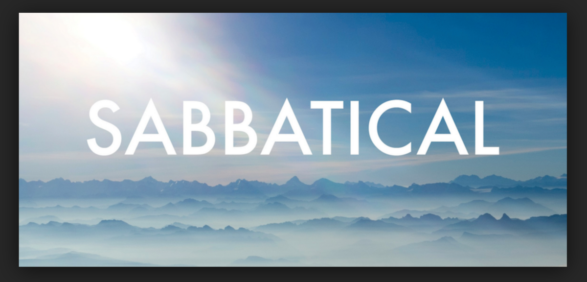 Because I Can: Sabbaticals & Studying