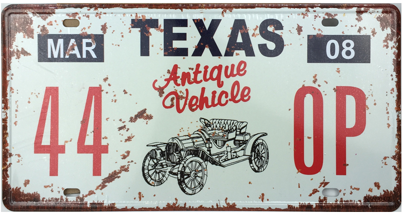 Auto Antiguo: Placas y Clasificaciones