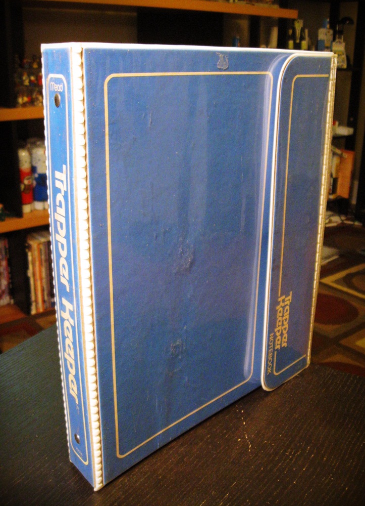 Lair of the Dork Horde: SCORE! Vintage Trapper Keeper!