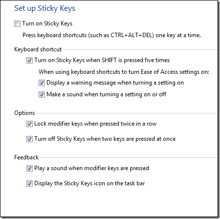 Hiren Bhatt: Sticky Keys, Filter Keys and Toggle Keys