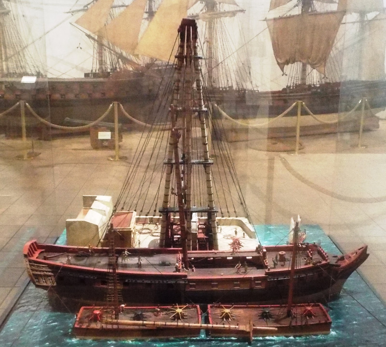 Wargaming Miscellany: The Toulon Naval Museum: Sailing ship models