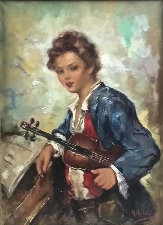 Franco Rispoli (Italian, 1921-1989) | Genre painter | Tutt'Art ...