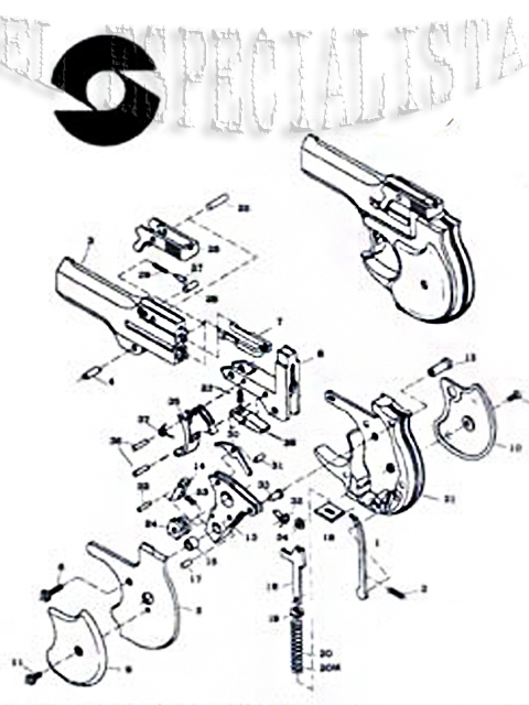 EL ESPECIALISTA: High Standard DM 101 Derringer cal: 22 mag.