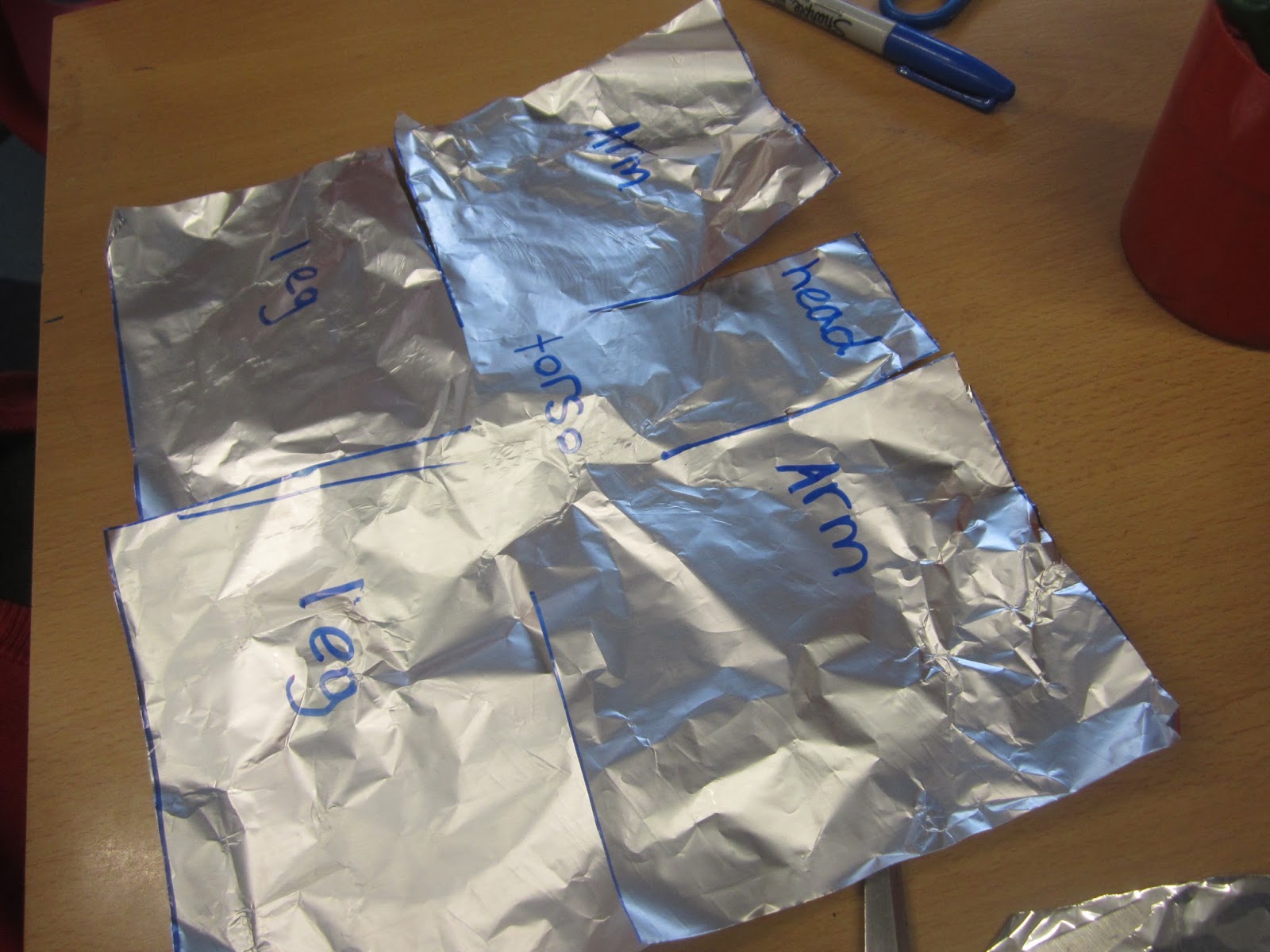 Adventures In Art: Tin Foil Sculpting