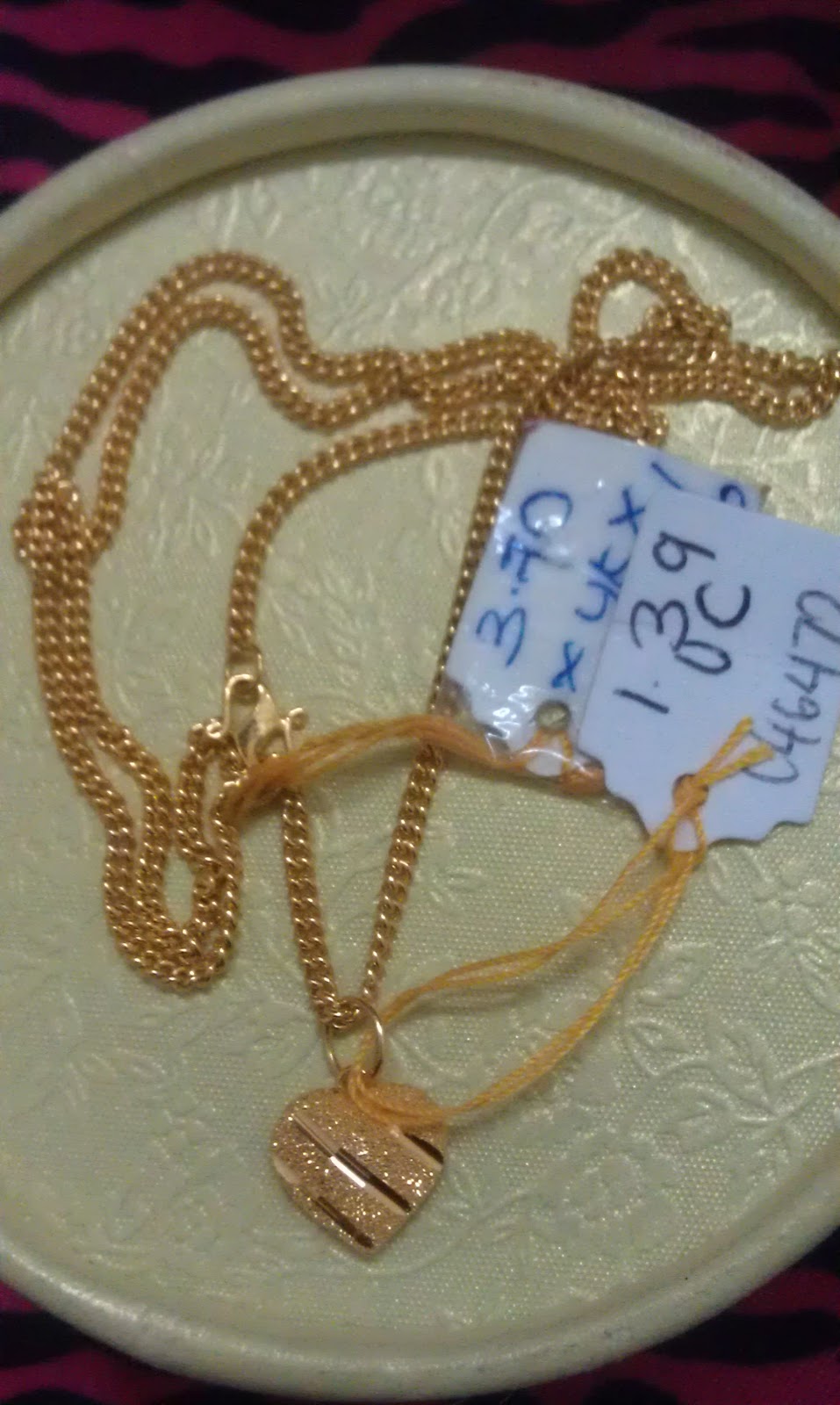 EmasChantique - Butik Emas 916: Rantai Leher