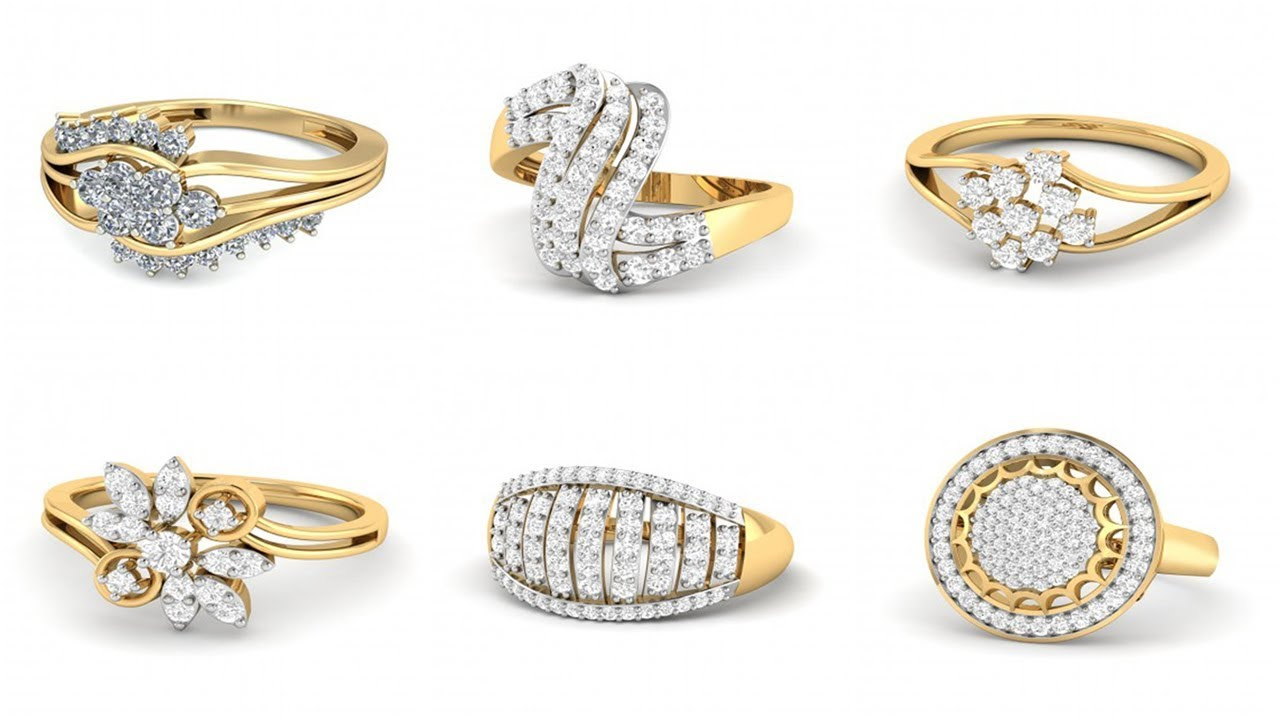 Top 10 Gold Ring Design for ladies