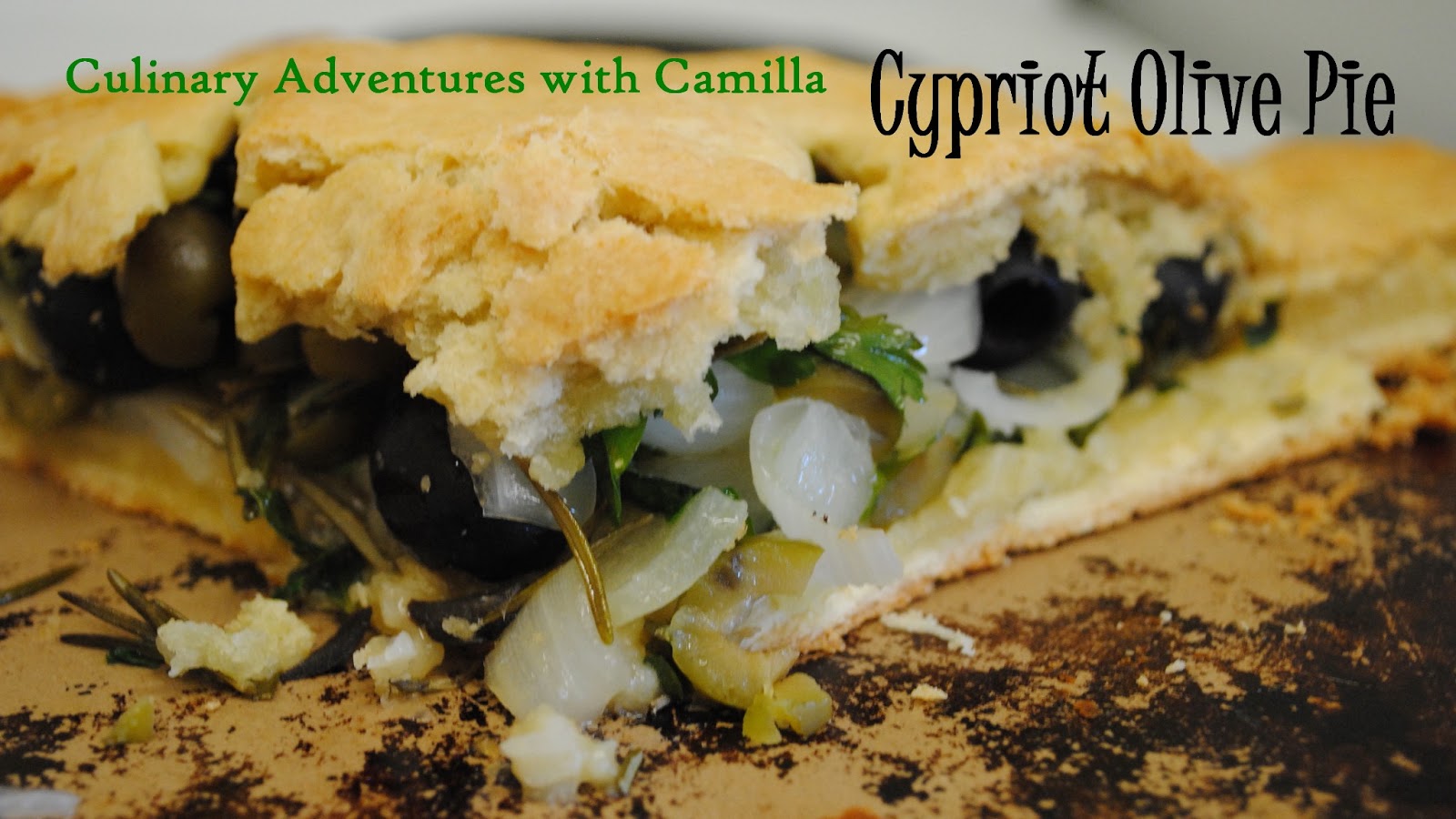 Smiley Olive Pie {Cyprus}