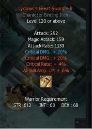 cabal blog Philippines!: Lycanus Weapons: 100% drop!