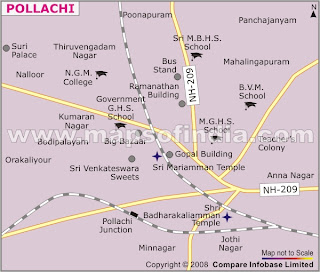 anpinkaram: Pollachi Map for a Glance