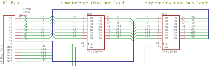 Kio's Hardware Projects: Z80 Microcomputer with SRAM and K1-Bus