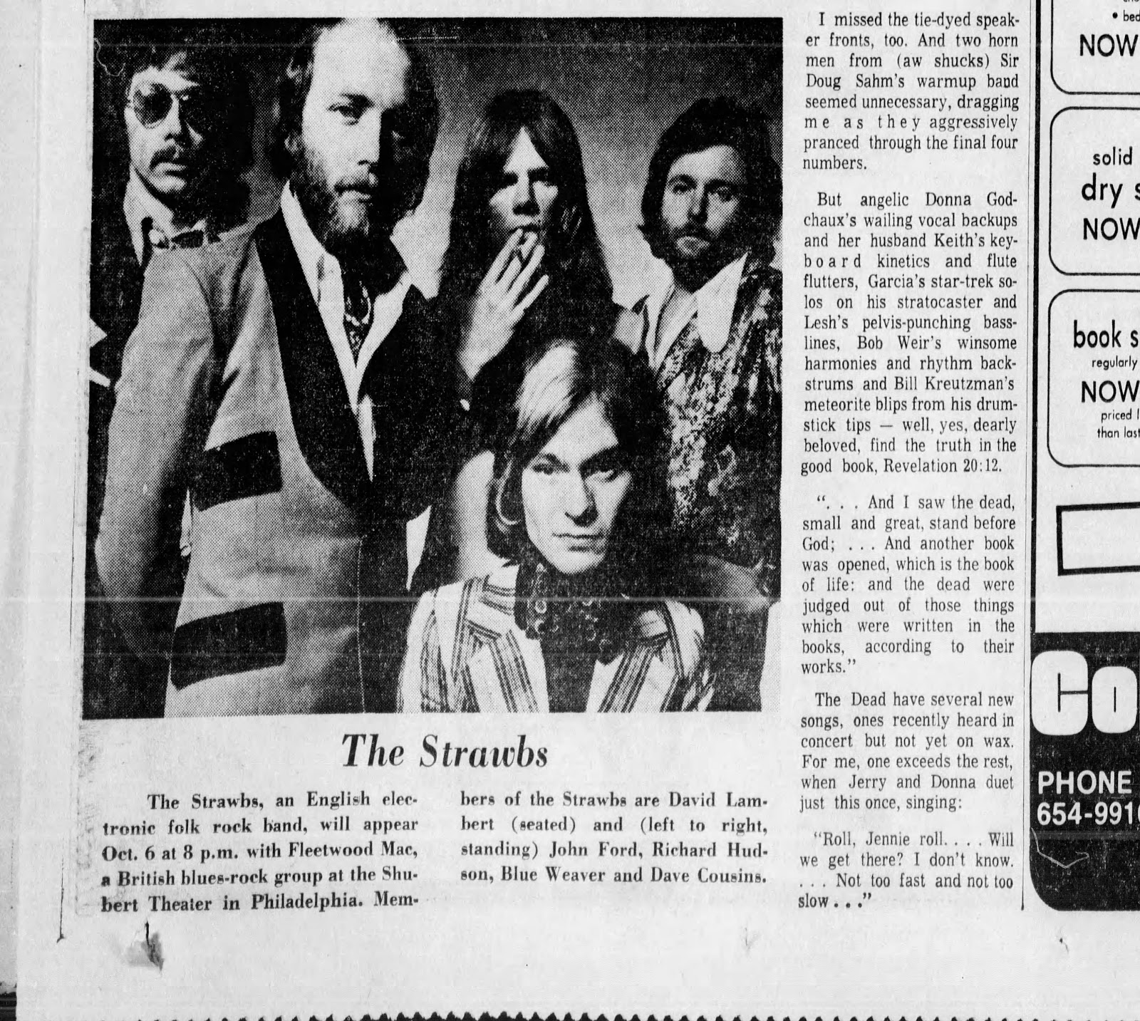Grateful Seconds: The September 1973 Sidetrip: Dead Play with Horns