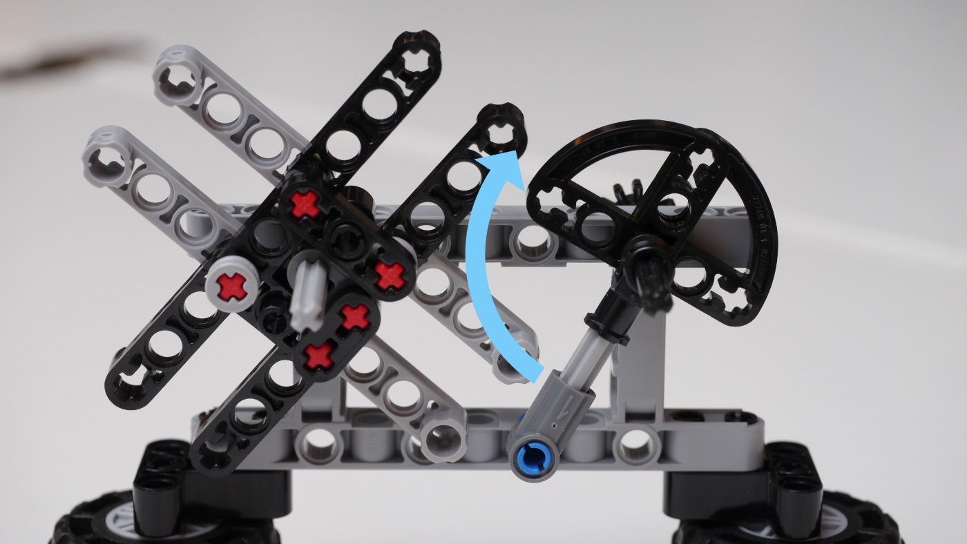 Lego Technique: Geneva drive in Lego Technic