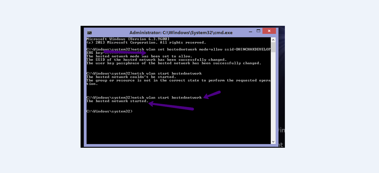 HOW TO CREATE A WIFI HOTSPOT USING COMMAND PROMPT (CMD) ~ Dhinchak ...