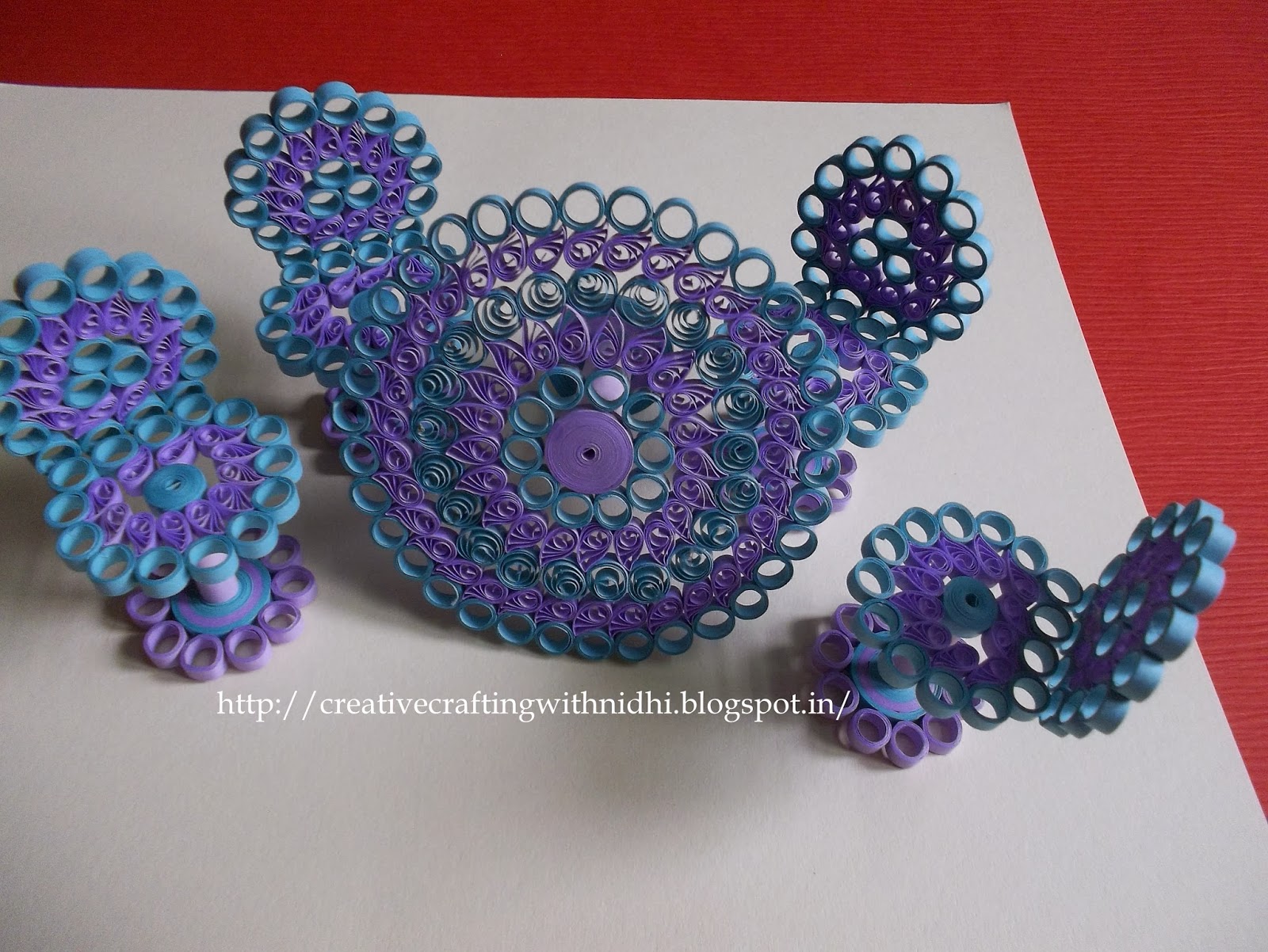 Being Creative in the world of Paper Crafting!!!: Mini Table & Chair set