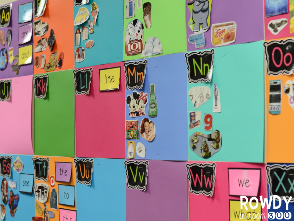 Word Wall - Rowdy in Room 300