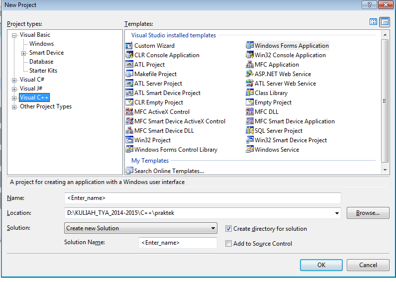 Program Kalkulator Sederhana Dengan Visual C++ ~ Muslimah In Tech