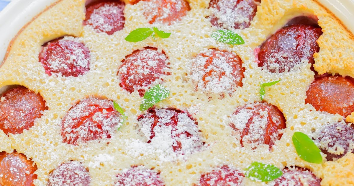 Silja, Food & Paris: Ploomi-clafoutis