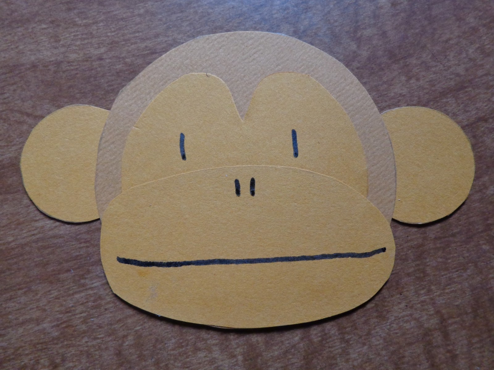 Wickedly Twisted Crafter: Paper Piecing Monkey head.