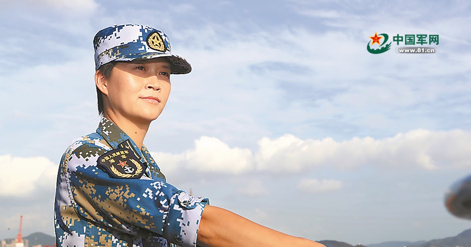 China Defense Blog: Chinese Navy's first female warship captain