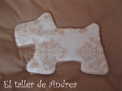 El taller de Andrea: Colcha de los perros